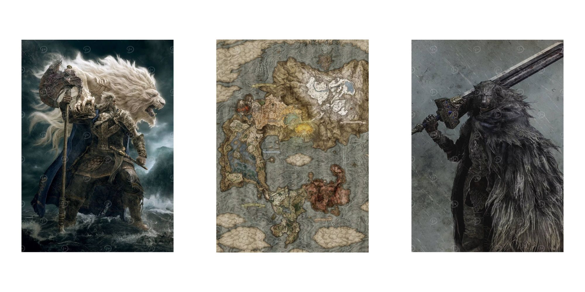 مجموعه Textra Displate شامل گزینه‌های Elden Ring و Cyberpunk 2077 است.