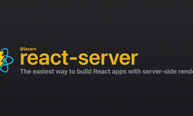 برنامه Todo بدون جاوا اسکریپت سمت کلاینت با استفاده از @lazarv/react-server