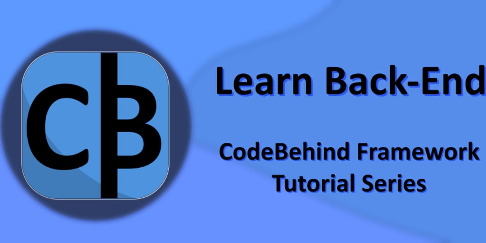 مجموعه آموزش های CodeBehind Framework آغاز شده است