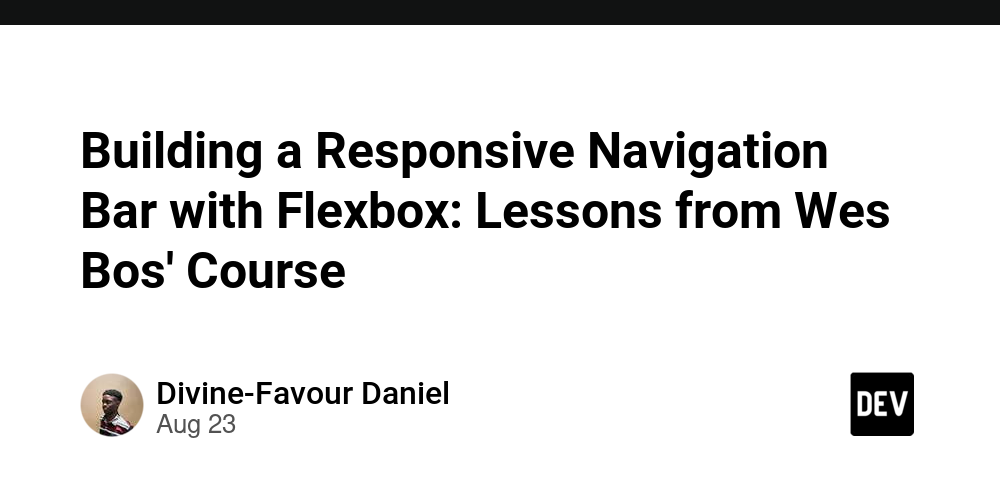 ساختن یک نوار ناوبری پاسخگو با Flexbox: درس هایی از دوره Wes Bos