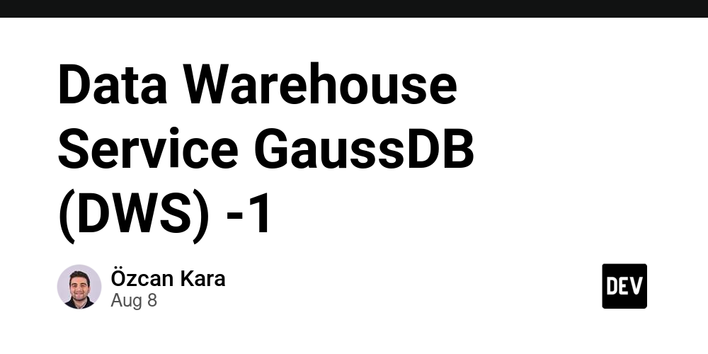 سرویس انبار داده GaussDB (DWS) -1