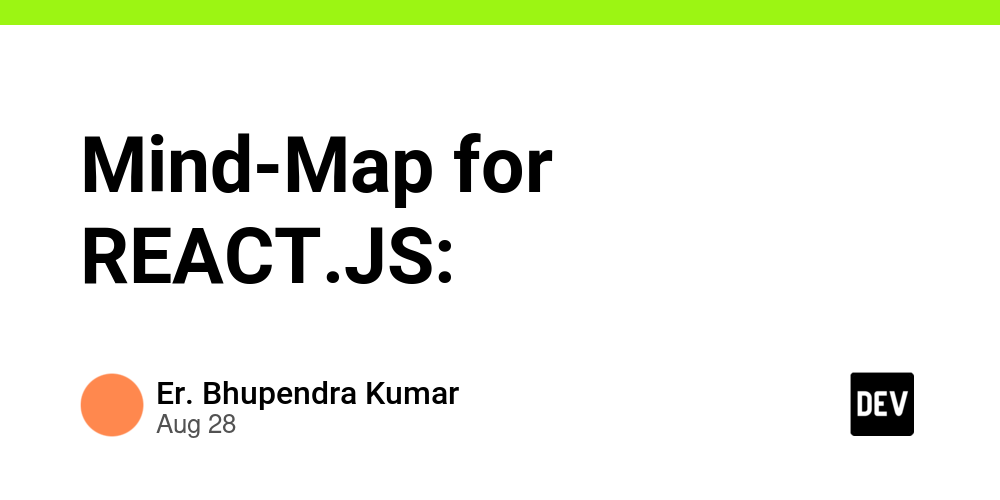 Mind-Map برای REACT.JS:
