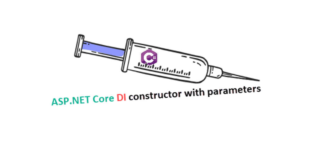 سازنده ASP.NET Core DI با پارامترها