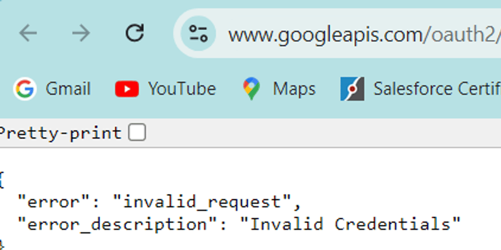 خطای Google Login OAuth: 401 در React Frontend