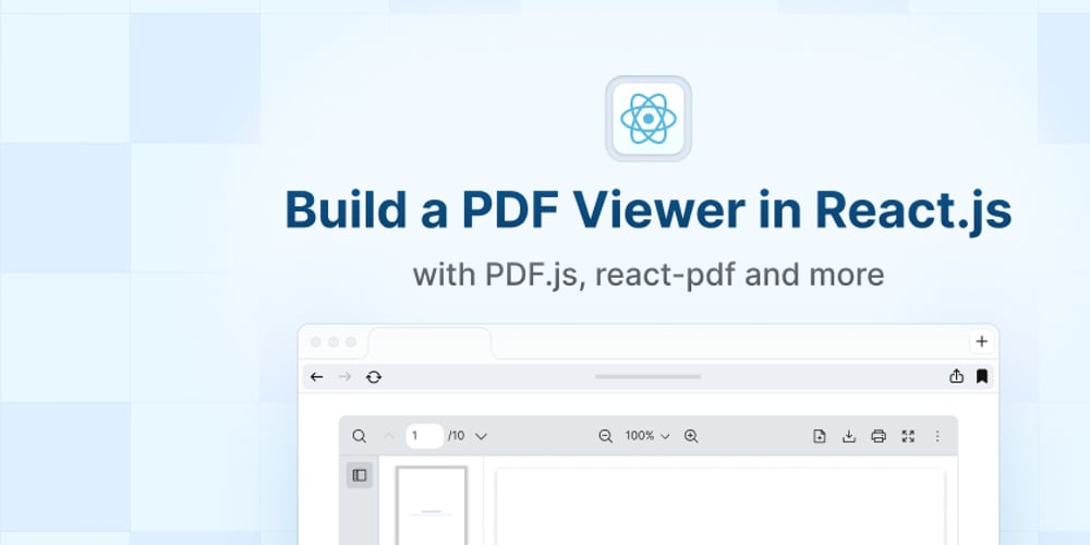 بهترین 4 روش برای ایجاد نمایشگر PDF در React.js: PDF.js، react-pdf و موارد دیگر (راهنمای 2024) 🚀