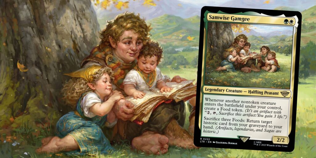 نحوه بازی Deck Commander Samwise Gamgee در Magic: The Gathering