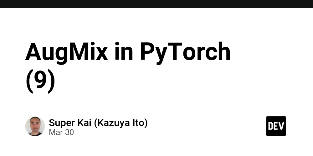 Augmix در Pytorch (9) - Community Dev