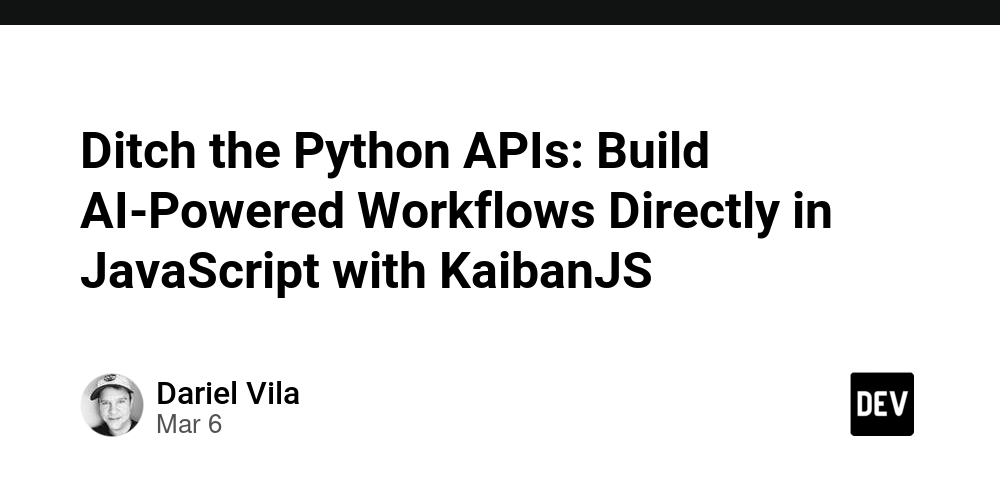 خندق Api های Python ایجاد گردش کار با Ai به طور مستقیم در Javascript با Kaibanjs