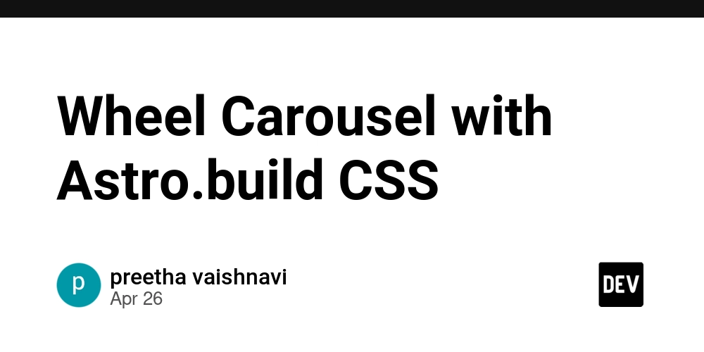 چرخ فلک چرخ با Astro.Build CSS